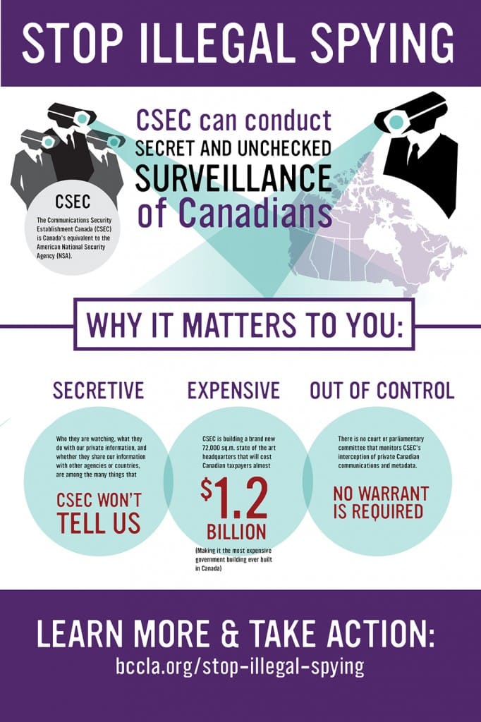 Stop Illegal Spying - BC Civil Liberties Association