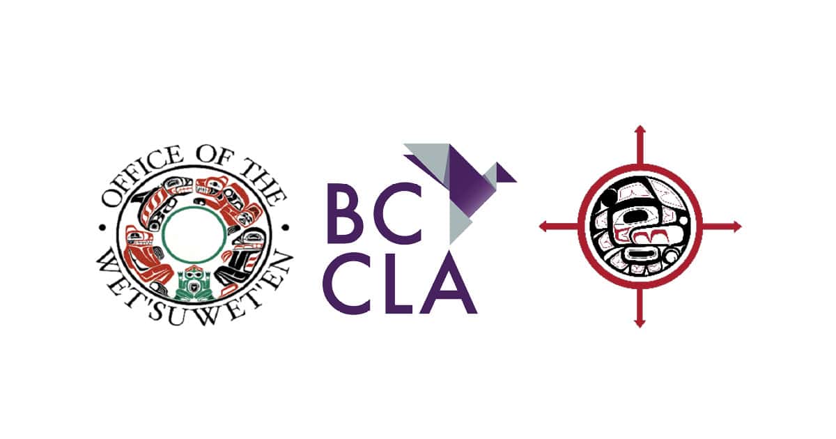 MEDIA ADVISORY OF PRESS CONFERENCE: Wet’suwet’en Hereditary Leadership ...