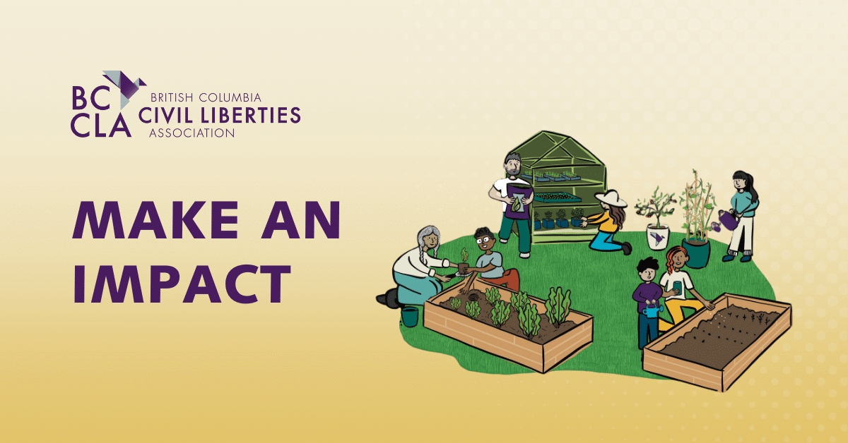 Donate in memory or honour - BC Civil Liberties Association