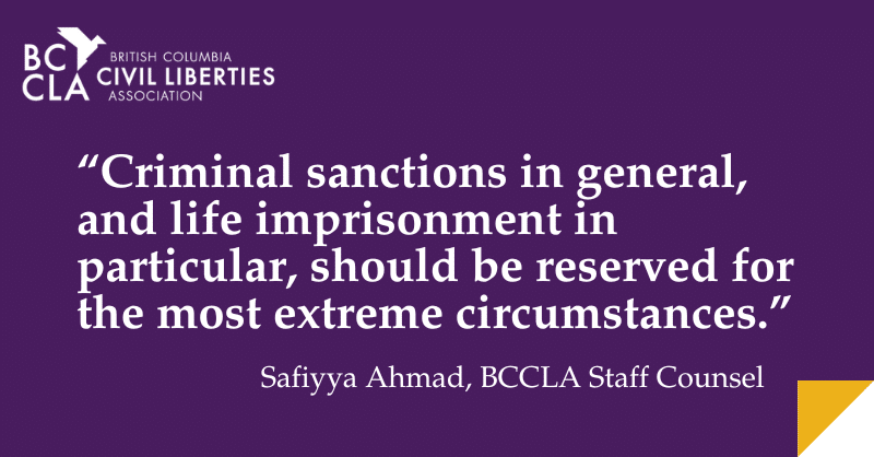 What's in Bill C-63, and why we are alarmed - BC Civil Liberties ...