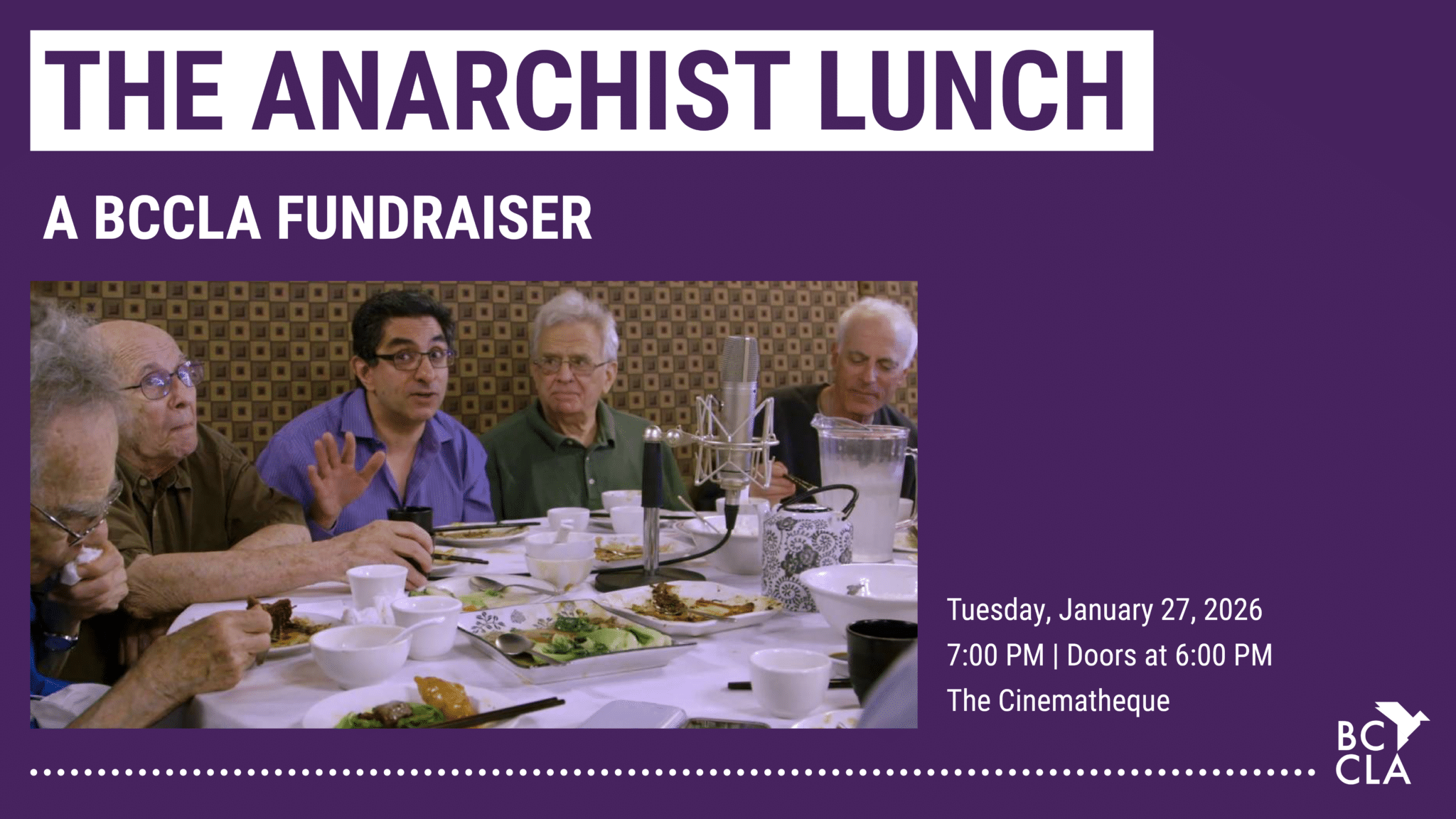 The Anarchist Lunch | A BCCLA Fundraiser - BC Civil Liberties Association